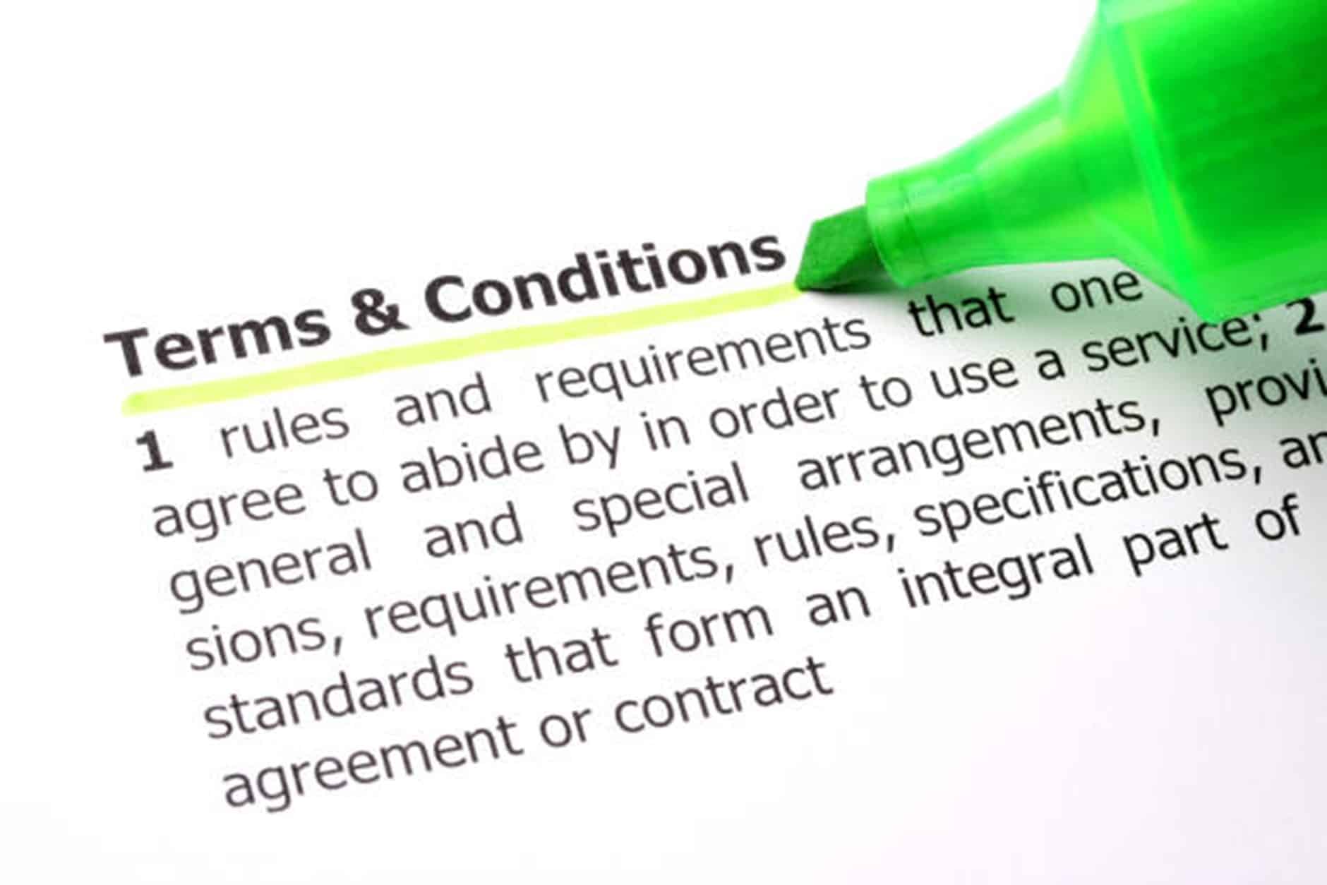 Why competition terms and conditions are important - Prizeology - Prize ...